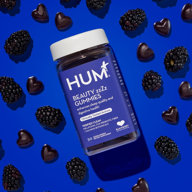 HUM Beauty Zzzz Gummies - 50 Ct Sleep Support Supplement – Source & Self