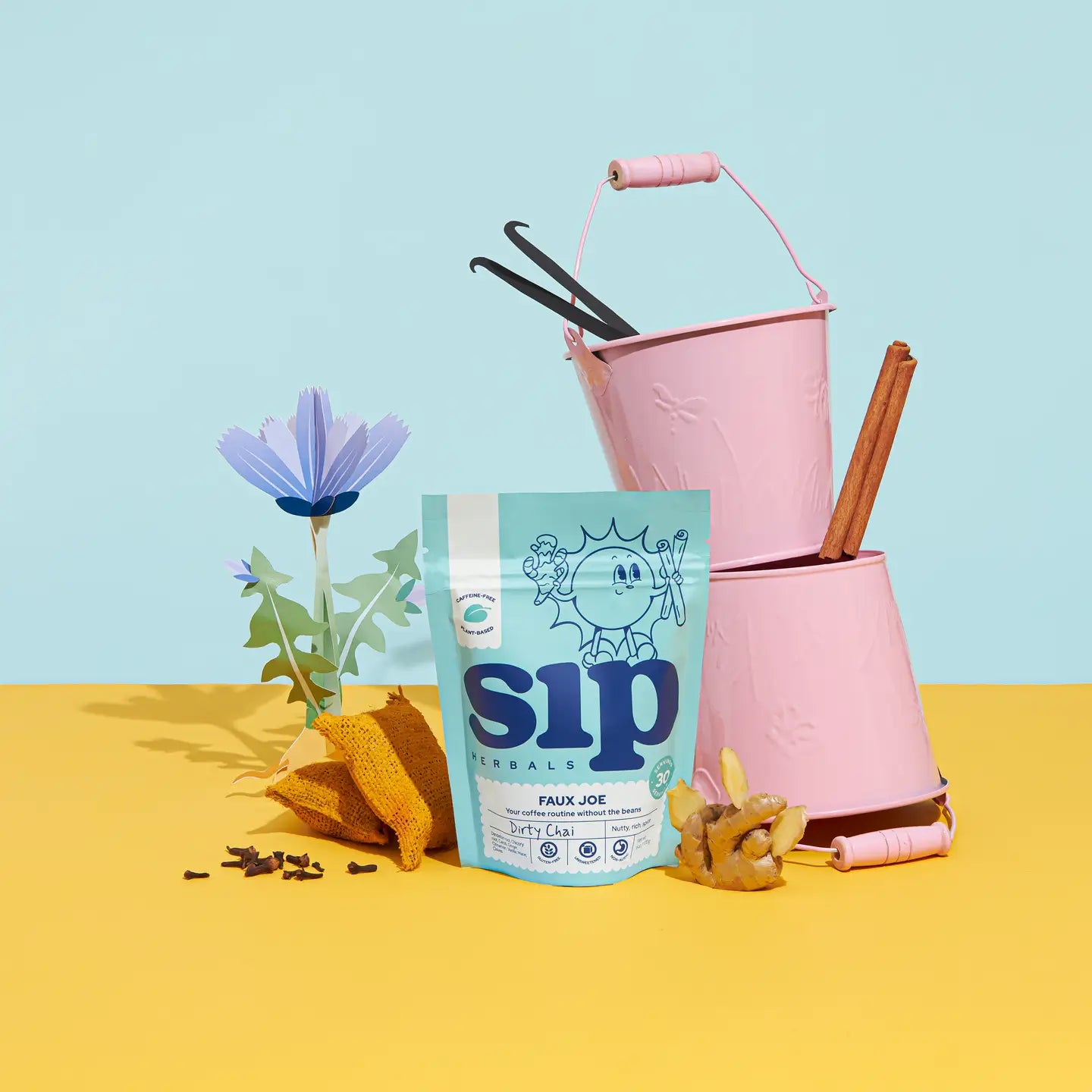 Sip Herbals: Faux Joe - Dirty Chai – Source & Self