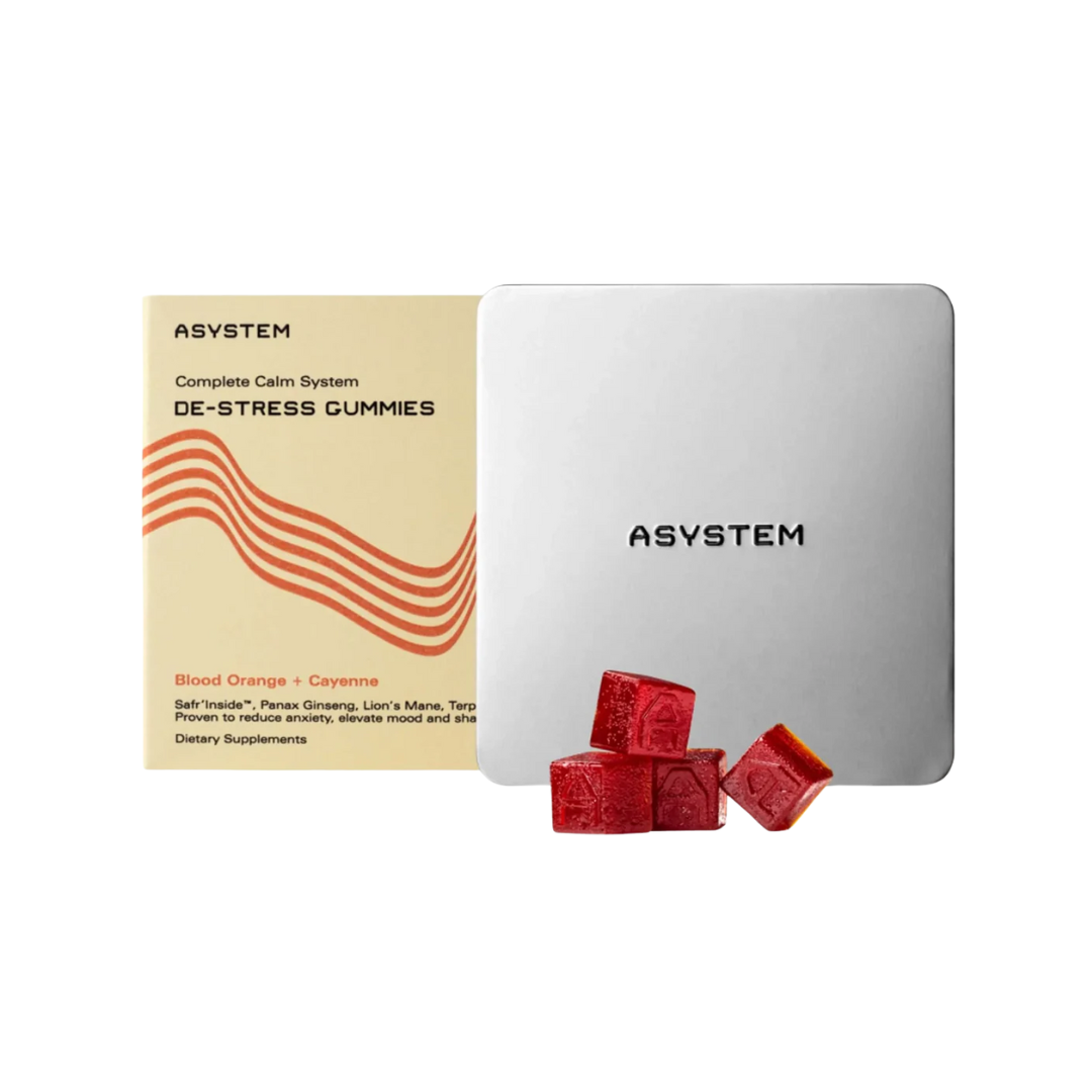Asystem De-Stress Gummies: Blood Orange + Cayenne – Source & Self