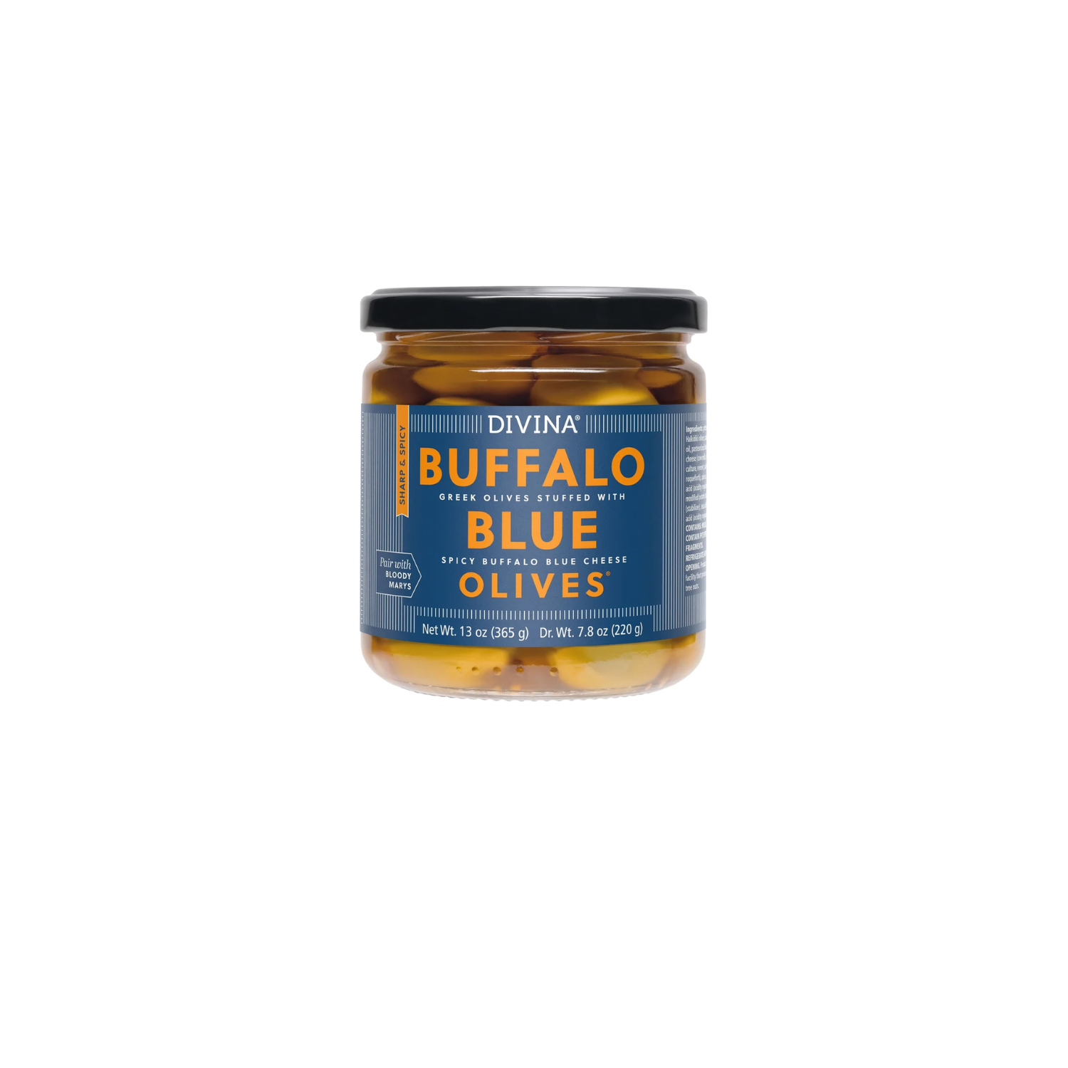 Divina: Buffalo Blue Stuffed Olives – Source & Self