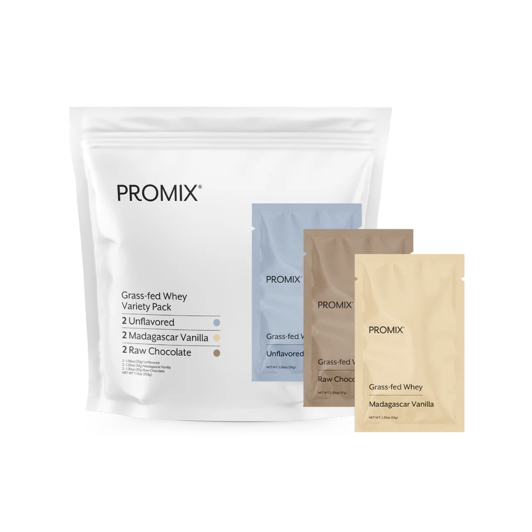 Promix: Grass-fed Whey - Variety Pack – Source & Self