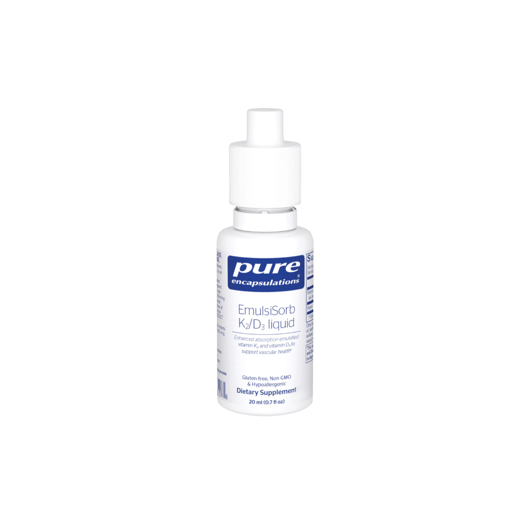 Pure Encapsulations: EmulsiSorb K2/D3 liquid – Source & Self